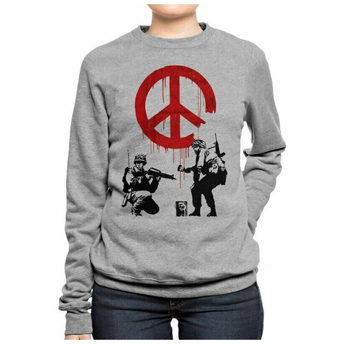 Свитшот DS Apparel, размер 50, серый