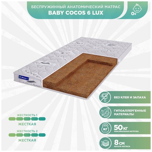 Beautyson Baby Cocos 6 LUX, 70x190 см,  двухзонный