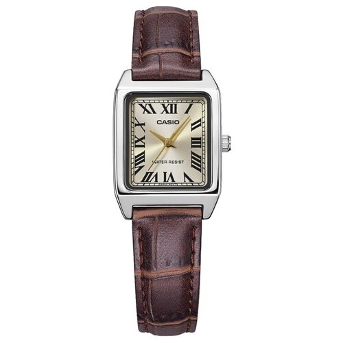 Наручные часы CASIO Collection, бежевый, коричневый