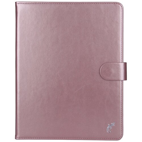 Универсальный чехол-книжка для планшетов 9-11 дюймов ( 252 * 195 мм ), розовое золото
