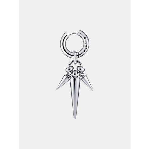 Моносерьга RUSHEV "ICE NEEDLE", серебряный
