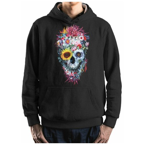 Худи DS Apparel, размер XXL, черный