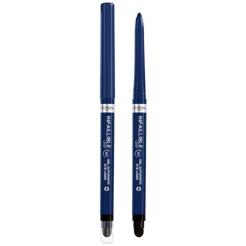 L'Oreal Paris Автоматический гелевый карандаш для глаз Infaillible Grip, оттенок blue jersey