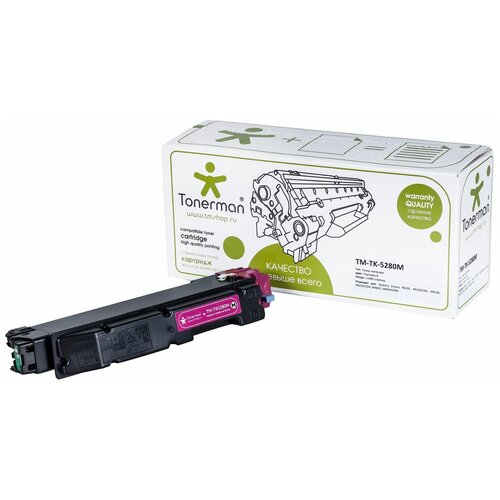 Картридж Tonerman TK-5280M для Kyocera Ecosys P6235, P6235CDN; M6235, M6235CIDN, M6635, M6635CIDN