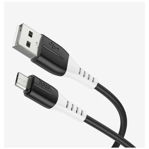 USB Кабель Micro, HOCO, X82, силиконовый, 1м, чёрный