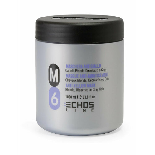 ECHOS LINE, Анти-желтая маска M6 ANTI-YELLOW MASK, 1000 мл