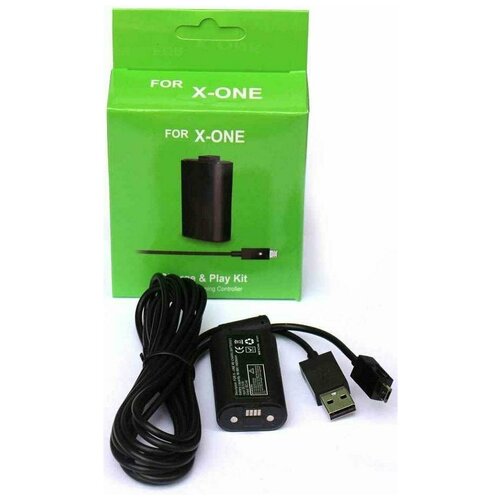 Зарядный комплект (Провод + Аккумулятор) для геймпада Play Charge Kit (RA-2015-2) (Xbox One)