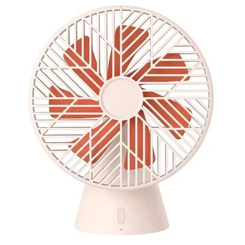 Портативный вентилятор Xiaomi Sothing Silent Rainforest Mini Fan, бежевый