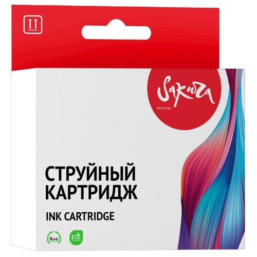 Картридж струйный Sakura C13T694200 (T6942 C) гол. для Epson SC-T3000