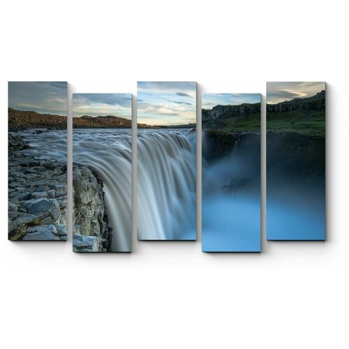 Модульная картина Неземная красота водопада 160x92