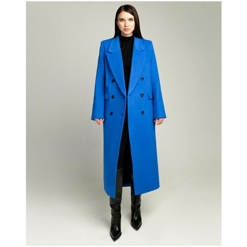Пальто BUBLIKAIM, размер S, синий, голубой