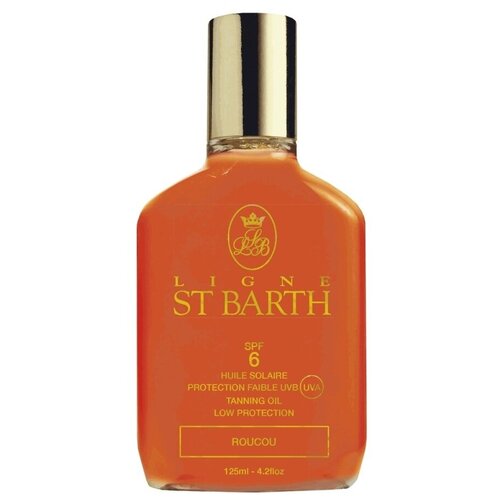 Масло помадного дерева SPF 6 Ligne St Barth Roucou Tanning Oil 125 мл