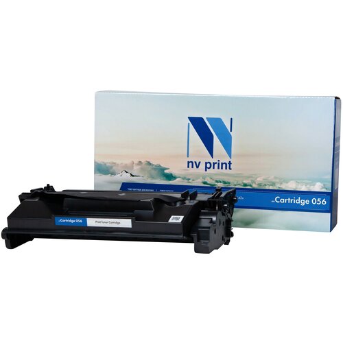 Лазерный картридж NV Print NV-056NC для для NV-056 (без чипа) (без гарантии) (совместимый, чёрный, 10000 стр.)