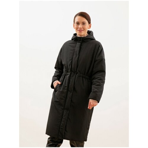 Пальто  Pompa, размер 50, черный