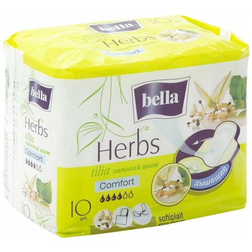 Прокладки Bella Herbs Tilia Comfort 10шт