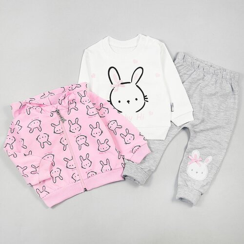 Комплект одежды Baby Hi, размер 80, розовый