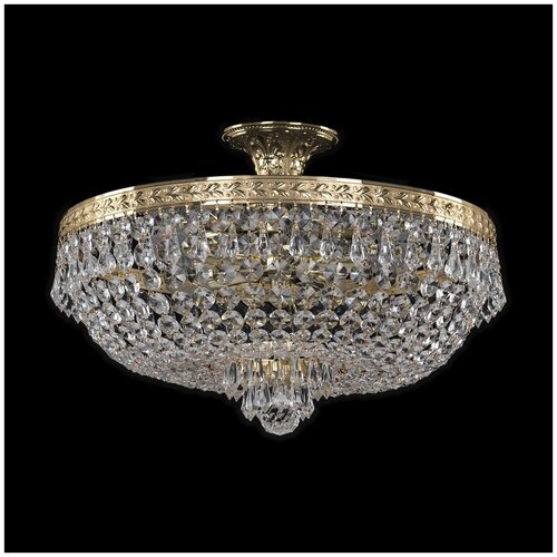 Люстра Bohemia Ivele Crystal 1927 19271/45IV G, E14, 200 Вт, кол-во ламп: 5 шт., цвет: золотой