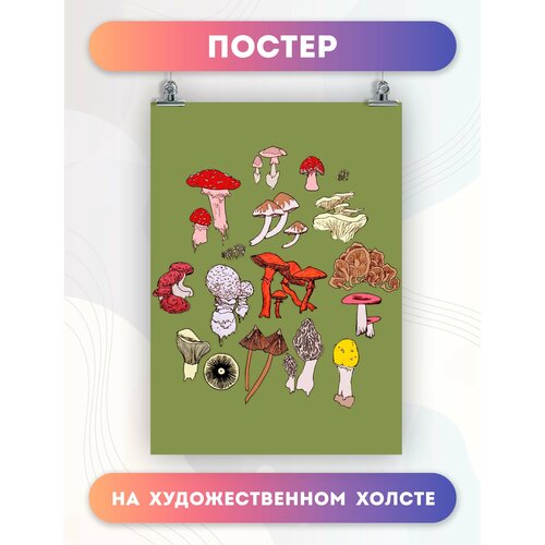 Постер на холсте goblincore aesthetic гоблинкор эстетика арт (14) 60х80 см