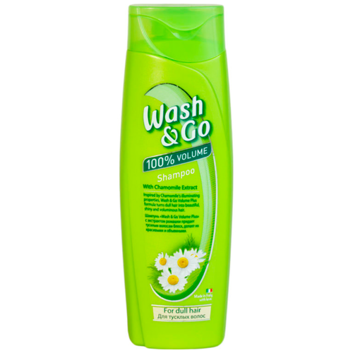 Wash&Go Шампунь с экстрактом ромашки для тусклых волос, 400 мл