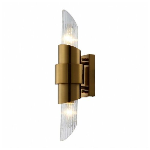 Настенный светильник Crystal Lux JUSTO AP2 BRASS