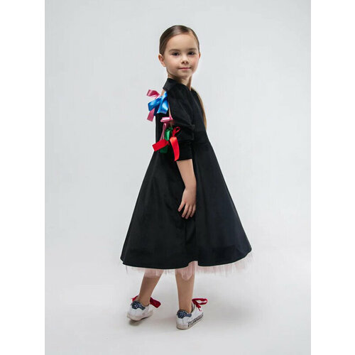 Платье Leya.me, размер 146, черный