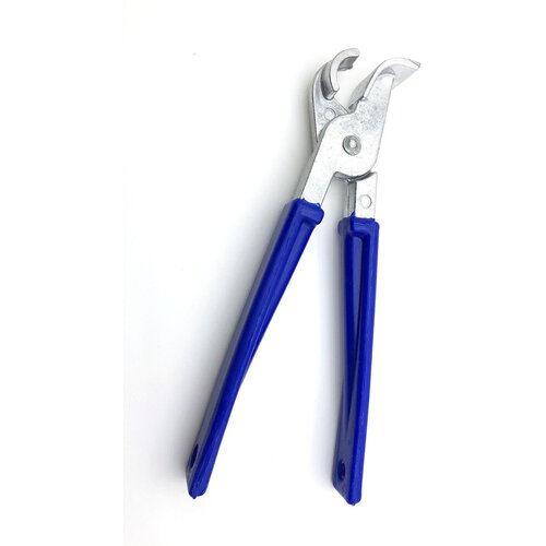 Ручка для посуды ( сковородник ) с синей пластмассовой ручкой