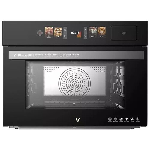 Умный встраиваемый электрический духовой шкаф Xiaomi Viomi Internet Steaming Baking Machine Face A1 56L (VSO5604)