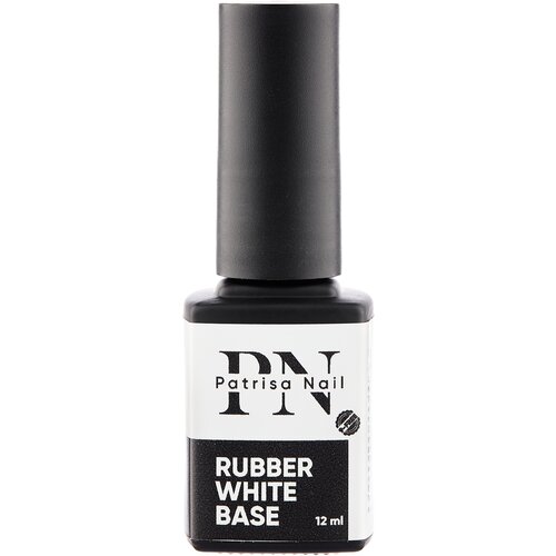 Patrisa Nail Базовое покрытие Rubber Base, white, 12 мл