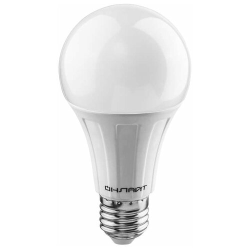 Лампа светодиодная ( 3 штук.) 61 159 OLL-A60-20-230-6.5K-E27 грушевидная 20Вт онлайт 61159