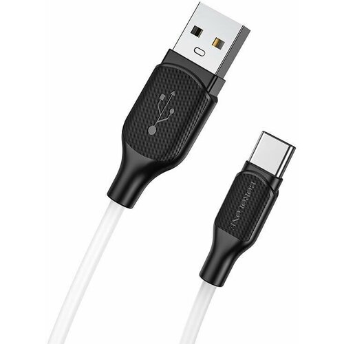 Кабель USB 3А (TYPE-C) 1м BOROFONE BX42 Белый