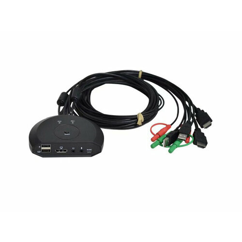 Переключатель KVM KS-is KVM HDMI, Audio 2xUSB KS-767