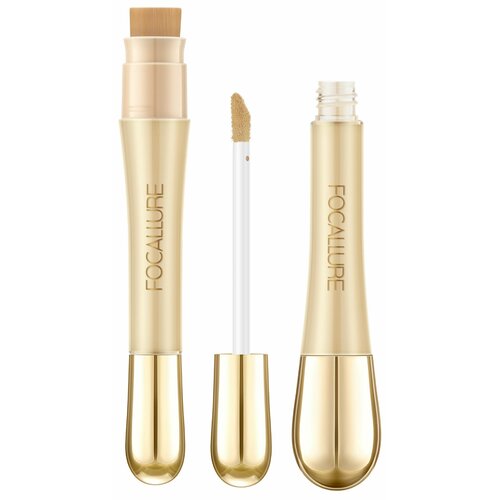 FOCALLURE Консилер с кистью Soft Matte Complete Concealer тон 05 натуральный бежевый, 8 г