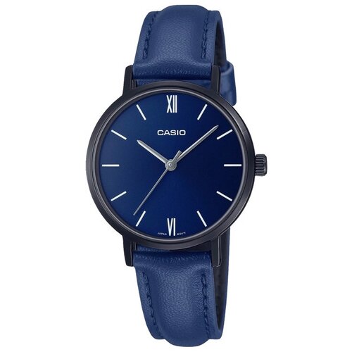 Наручные часы CASIO Collection LTP-VT02BL-2A, синий, серебряный