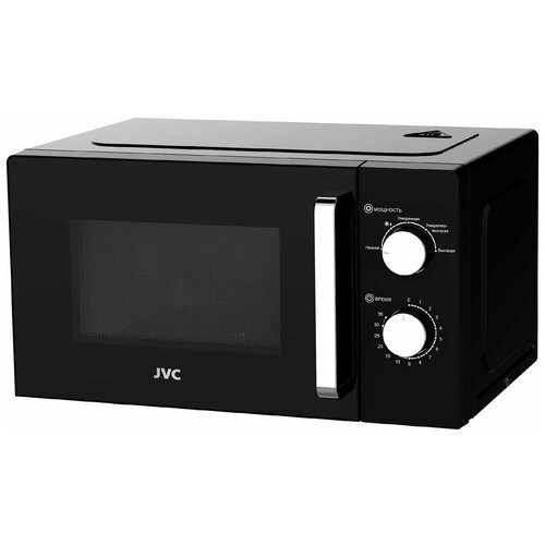 Микроволновая печь JVC 20 литров с таймером на 35 минут, 5 уровней мощности, авторазмораживание, 700 Вт