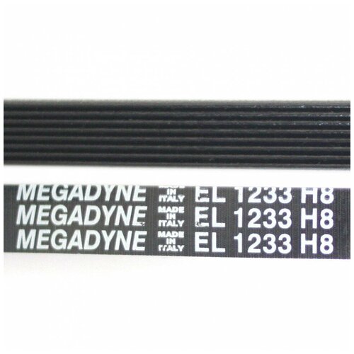 Ремень 1233 H8, L1178мм, черный, Megadyne, Ardo, (BLH320UN), H320