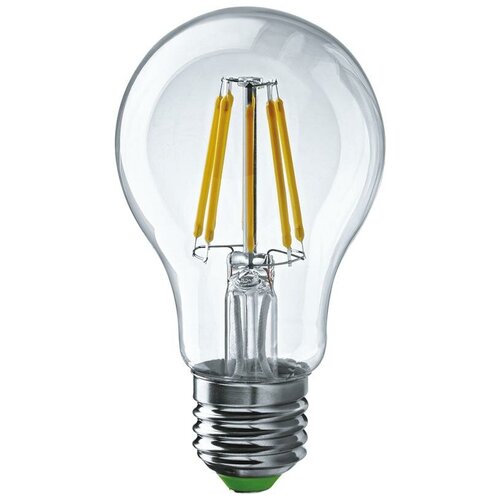 Лампа светодиодная филаментная 80 879 OLL-F-A60-15-230-4K-E27 | код 80879 | онлайт (3шт. в упак.)