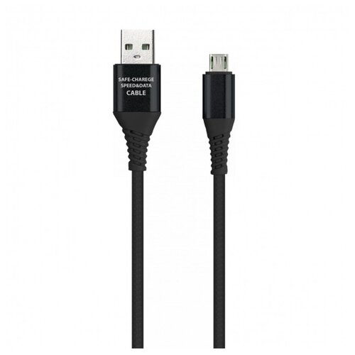 Кабель USB 2.0 A -> Type C Smartbuy iK-3112ERG black