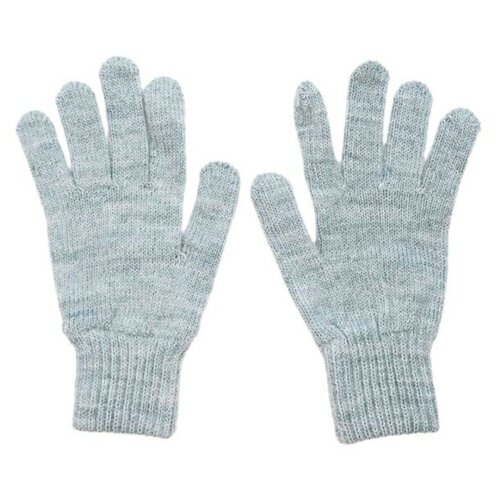 Перчатки  Бараноwool, размер 14, серый