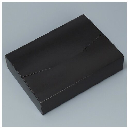 Складная коробка конверт «Чёрная», 22 х 16 х 5 см