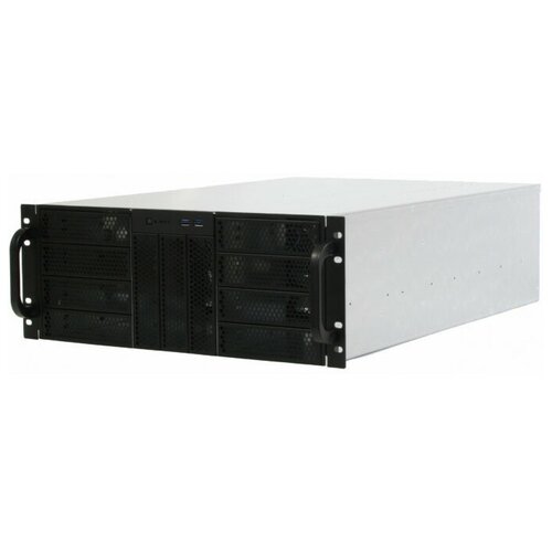 Procase Корпус RE411-D11H0-A-45 Корпус 4U server case,11x5.25+0HDD, черный, без блока питания, глубина 450мм, MB ATX 12"x9,6" RE411-D11H0-A-45