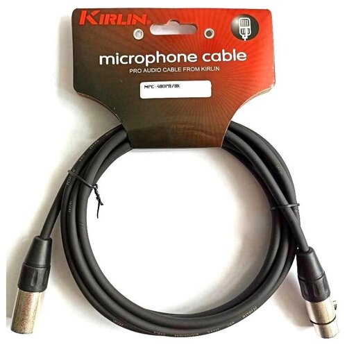 Микрофонный кабель XLR-XLR - Kirlin MPC-480PB/3m