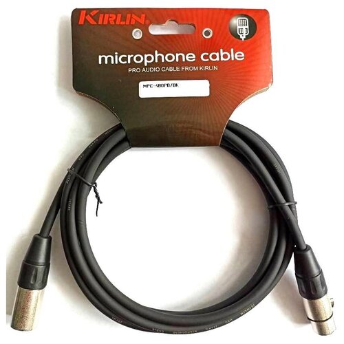 Микрофонный кабель XLR-XLR - Kirlin MPC-480PB/6m