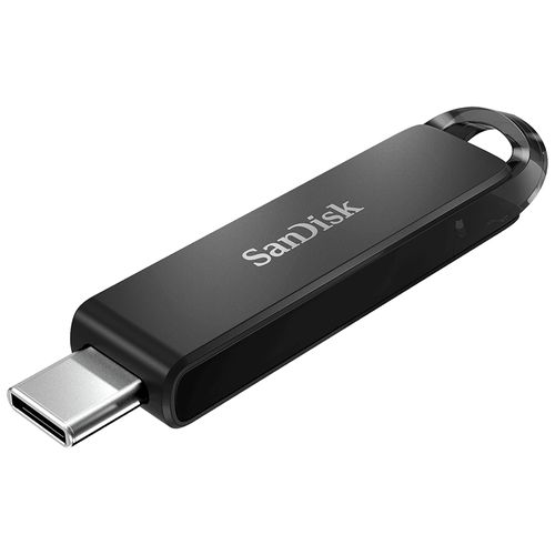Флеш накопитель SanDisk "CZ460 Ultra", USB Type-C, черный, 128 Гб