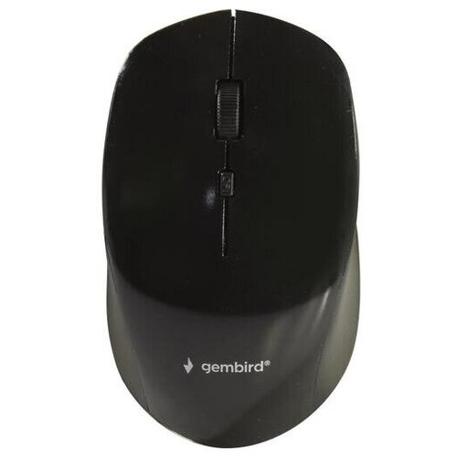 Мышь беспроводная Gembird MUSW-250, 2.4ГГц, 3 кнопки + колесо кнопка,1600DPI черный (MUSW-250)