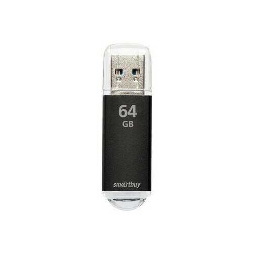 Флешки SMARTBUY USB2.0 64Gb V-Cut Black