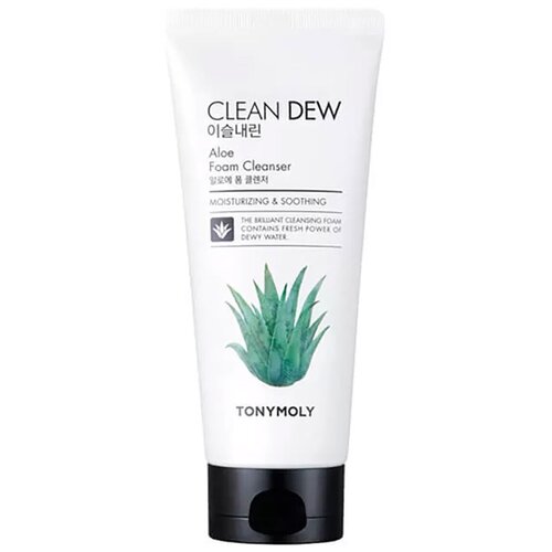Пенка для умывания с экстрактом алоэ вера Tony Moly Clean Dew Aloe Foam Cleanser