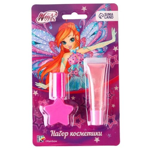 Набор косметики "WINX" Блум, лак 10 мл, блеск 5 мл