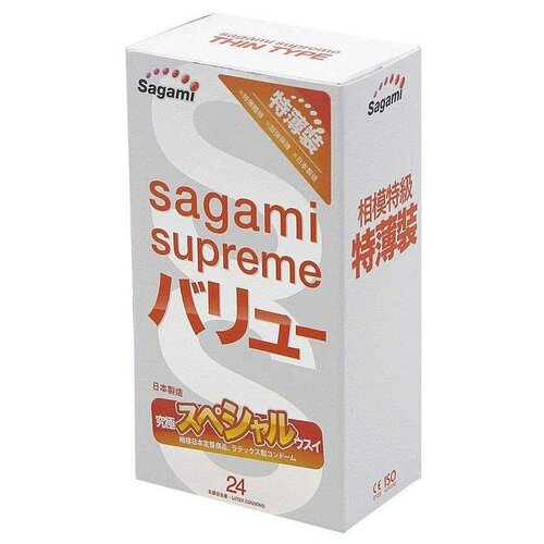 Ультратонкие презервативы sagami xtreme superthin - 24 шт. Sagami Sagami xtreme superthin №24