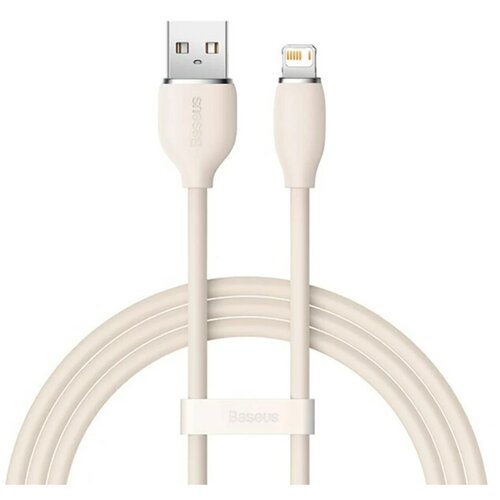 USB-Lightning кабель для зарядки iphone Baseus Jelly Liquid Silica Gel 1.2 м 2.4А