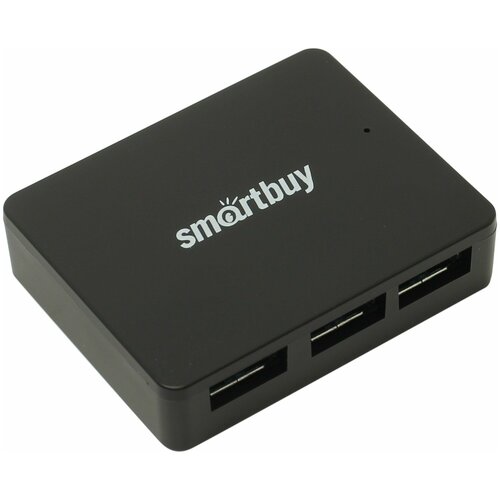 USB - Xaб 3.0 Smartbuy 4 порта, чёрный (SBHA-6000-K) (1/5)